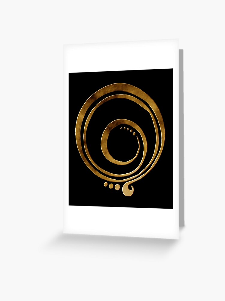 "Gratitude symbol" Greeting Card for Sale by EvidenceOWhimsy | Redbubble