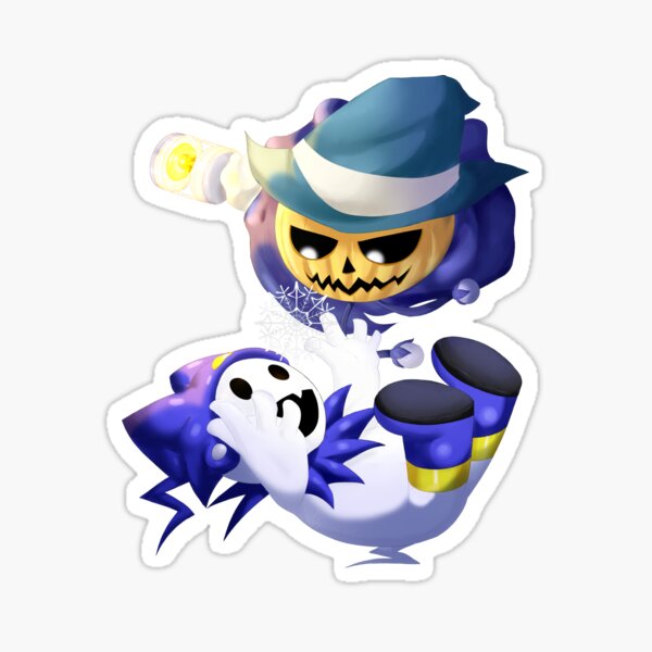 "Jack Frost & Pyro Jack" Sticker for Sale by Henyoki | Redbubble