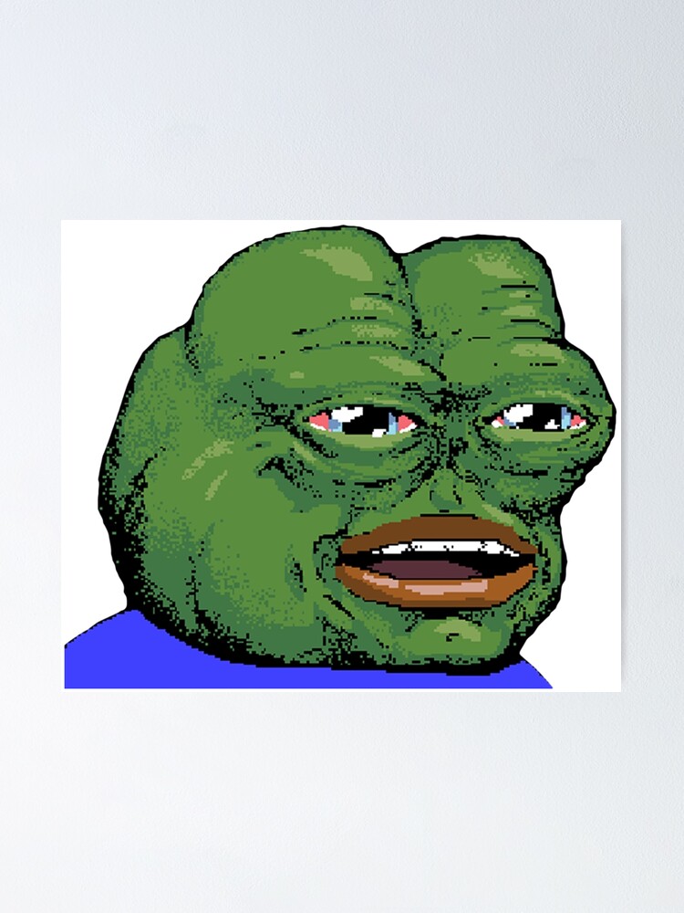 "Rare Pepe" Poster by CaptianDan | Redbubble