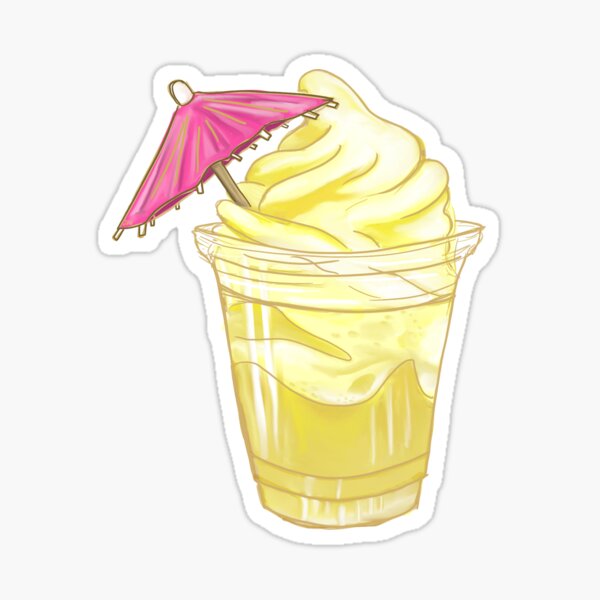 Dole Whip Stickers | Redbubble