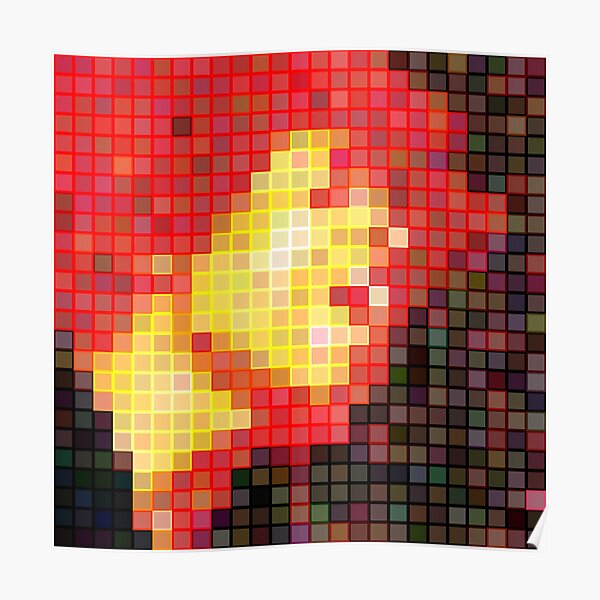 "Pixelated Famous Albums - 54 of 100" Poster by Stuff-on-Things | Redbubble