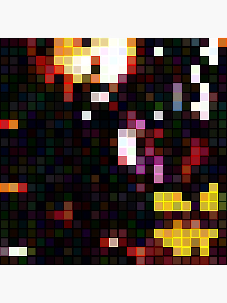 "Pixelated Famous Albums - 61 of 100" Sticker for Sale by Stuff-on ...