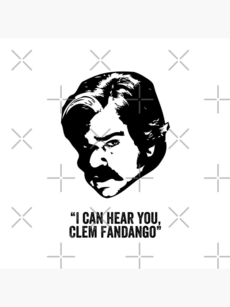 "Toast of London 'I can hear you Clem Fandango'" Throw Pillow by ...