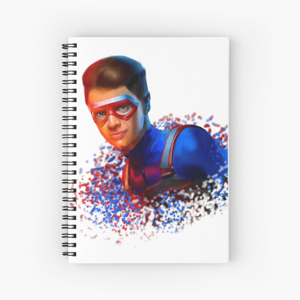 "Kid Danger - Danger Things Sketch" Spiral Notebook by Linneke | Redbubble