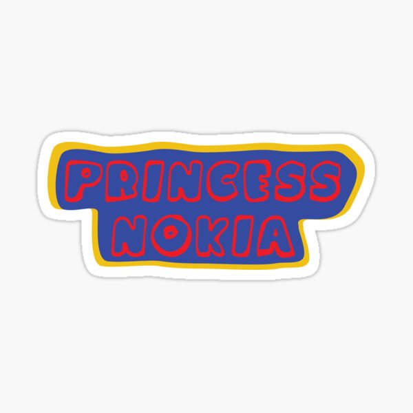 "Princess Nokia Sticker" Sticker by ROSSBARNES | Redbubble