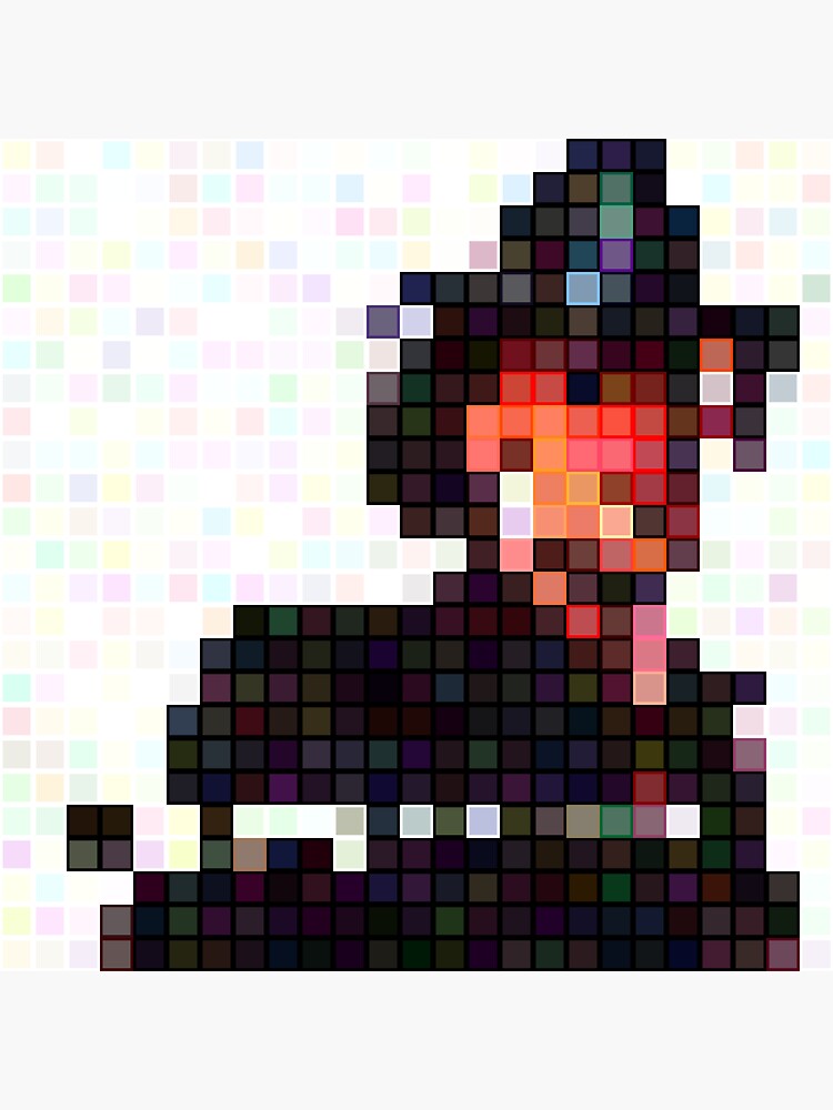 "Pixelated Famous Albums - 78 of 100" Sticker by Stuff-on-Things ...