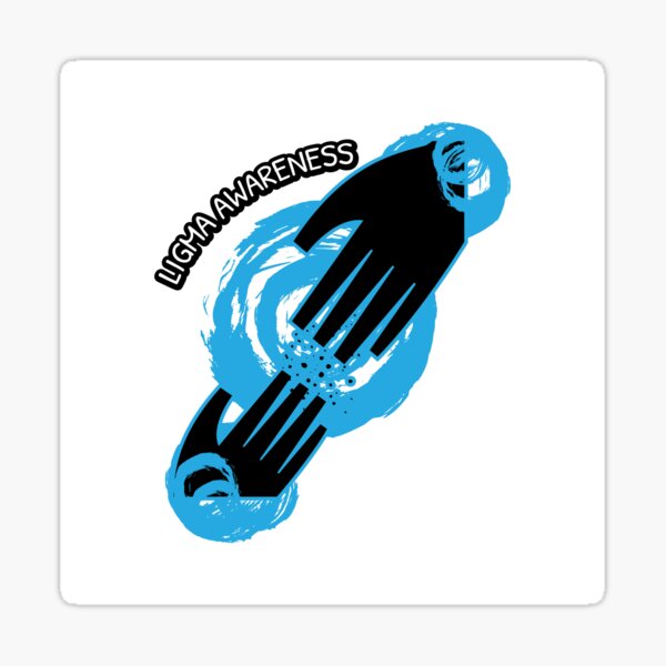 "Ligma Awareness Stop the Stigma Disease" Sticker for Sale by ...