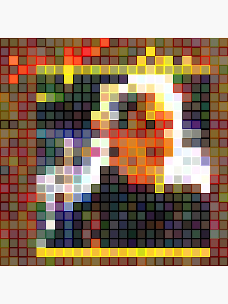 "Pixelated Famous Albums - 96 of 100" Sticker by Stuff-on-Things ...