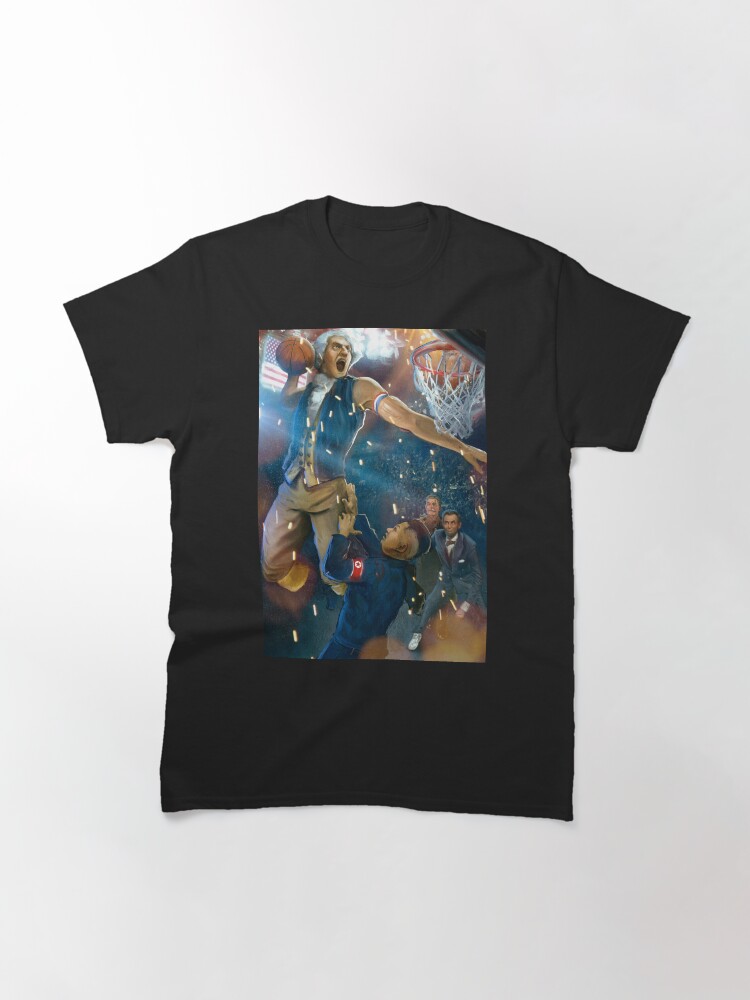 "George Washington dunking on Kim Jong Un" Classic T-Shirt for Sale by ...
