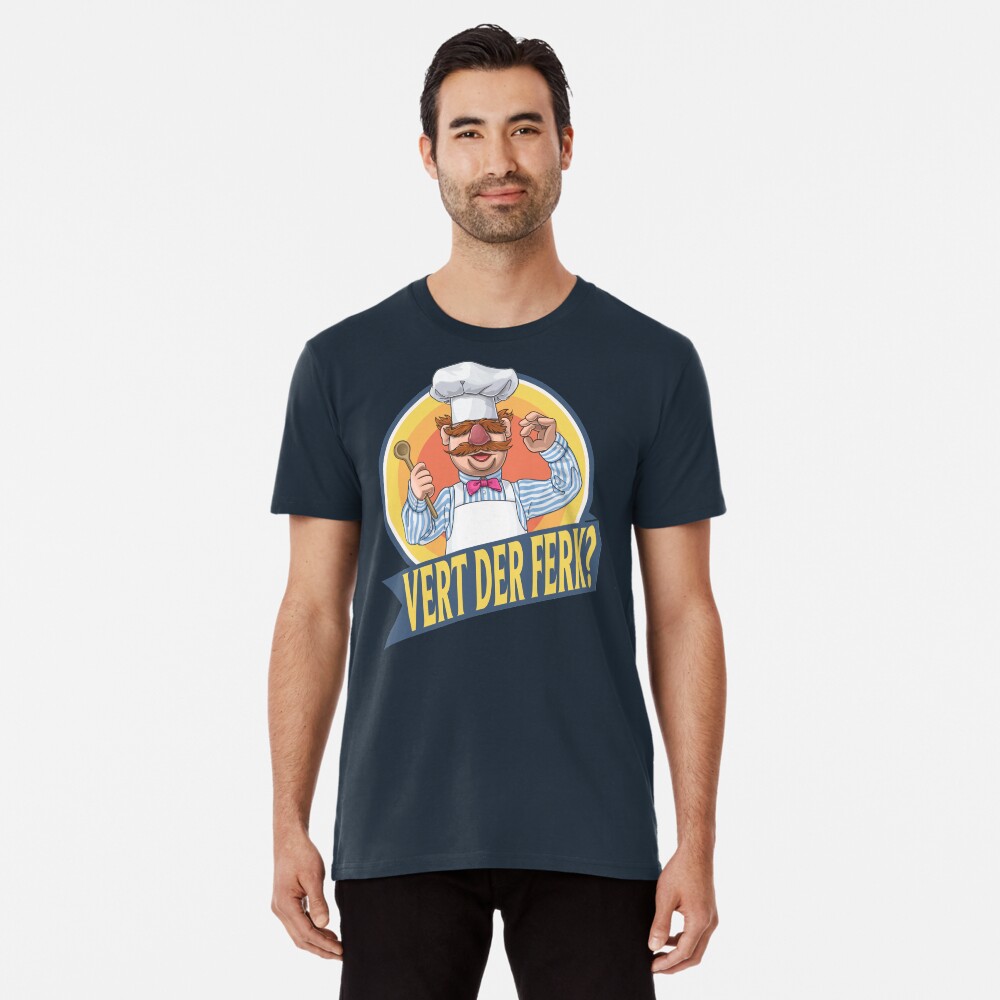 "VERT DER FERK" Sticker for Sale by oldskooldesign | Redbubble