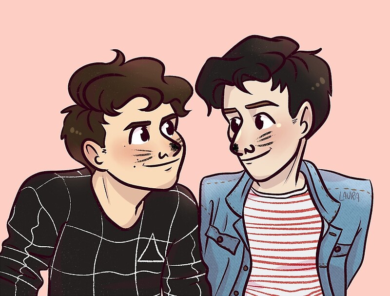 "Dan and Phil PINOF 10" by laurainlilac | Redbubble