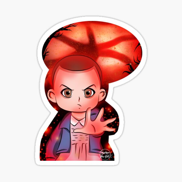 "Stranger Stickers" Sticker by Lustranimations | Redbubble