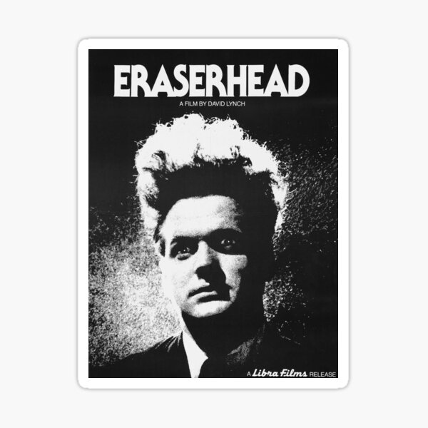 "Eraserhead Movie Poster" Sticker for Sale by ZJCustoms | Redbubble