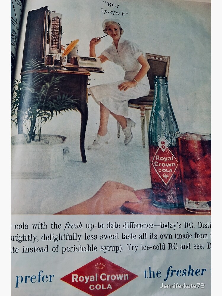 "Vintage advertisement for RC Cola" Poster for Sale by Jenniferkate72 ...