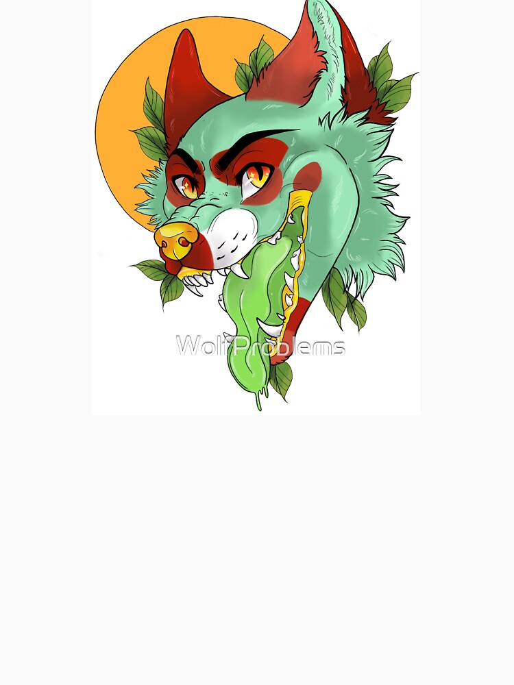 "Nagasaki toxic spit" T-shirt by WolfProblems | Redbubble | furry t ...