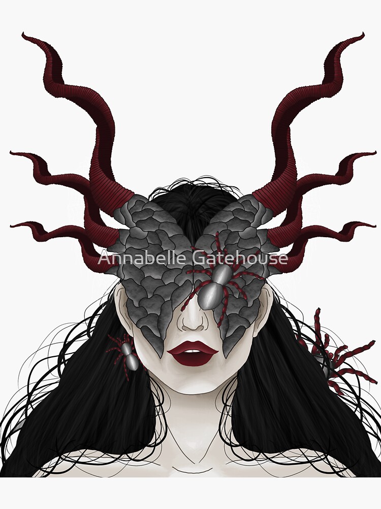 "Death Godlike" Sticker for Sale by DefytheGravity | Redbubble