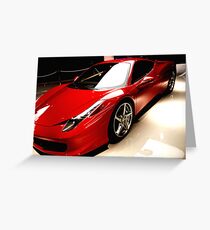Ferrari Greeting Cards | Redbubble