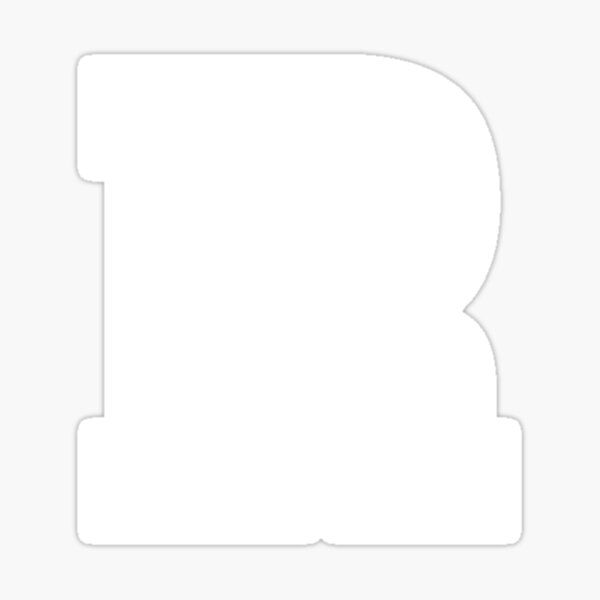 "Alphabet R (Uppercase letter r), Letter R" Sticker for Sale by ...