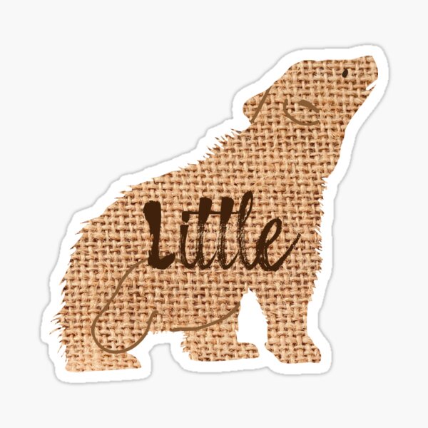 "Little Bear" Sticker by peaktee | Redbubble