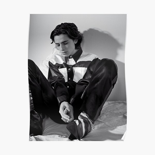 "Timothee Chalamet" Poster for Sale by Djamila-Salome | Redbubble