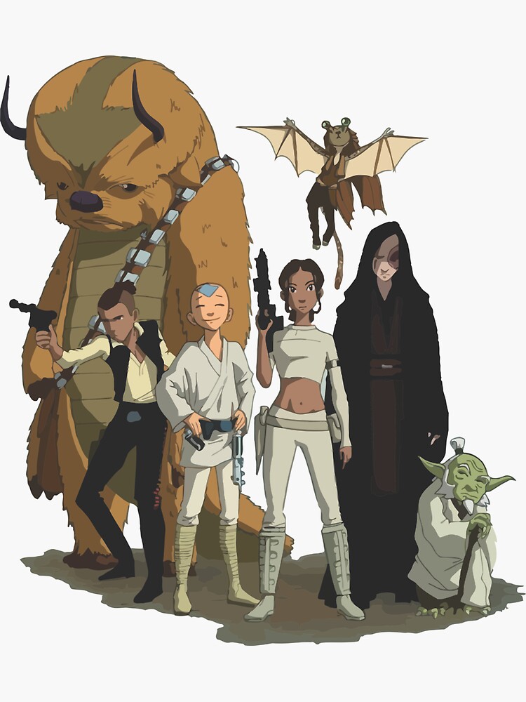 "I Love AVATAR" Sticker for Sale by Daichino | Redbubble