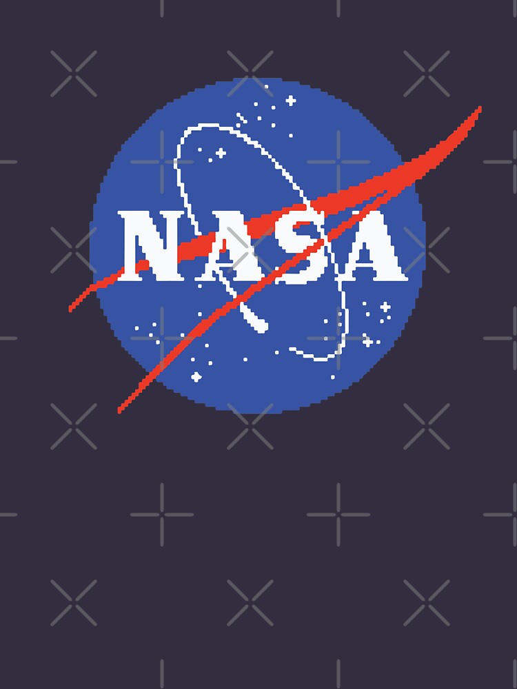 "Nasa Pixel Art" T-shirt for Sale by christopper | Redbubble | nasa t ...