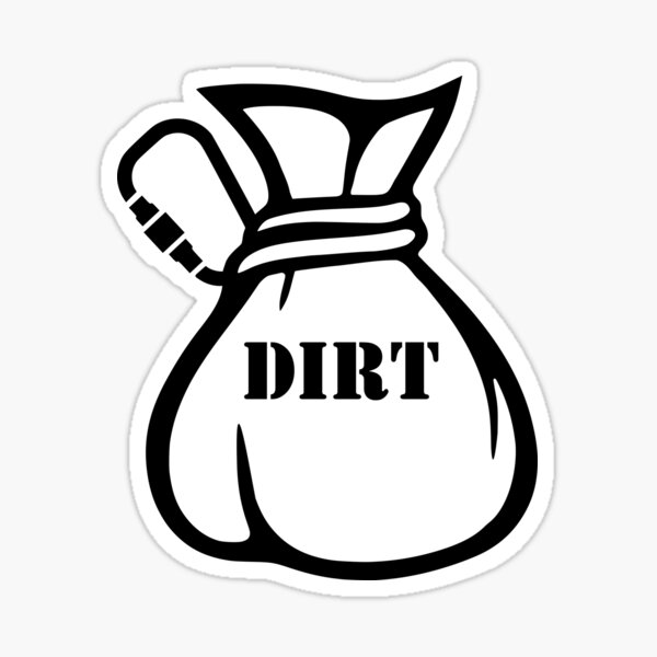 "Dirtbag Climber" Sticker for Sale by esskay | Redbubble