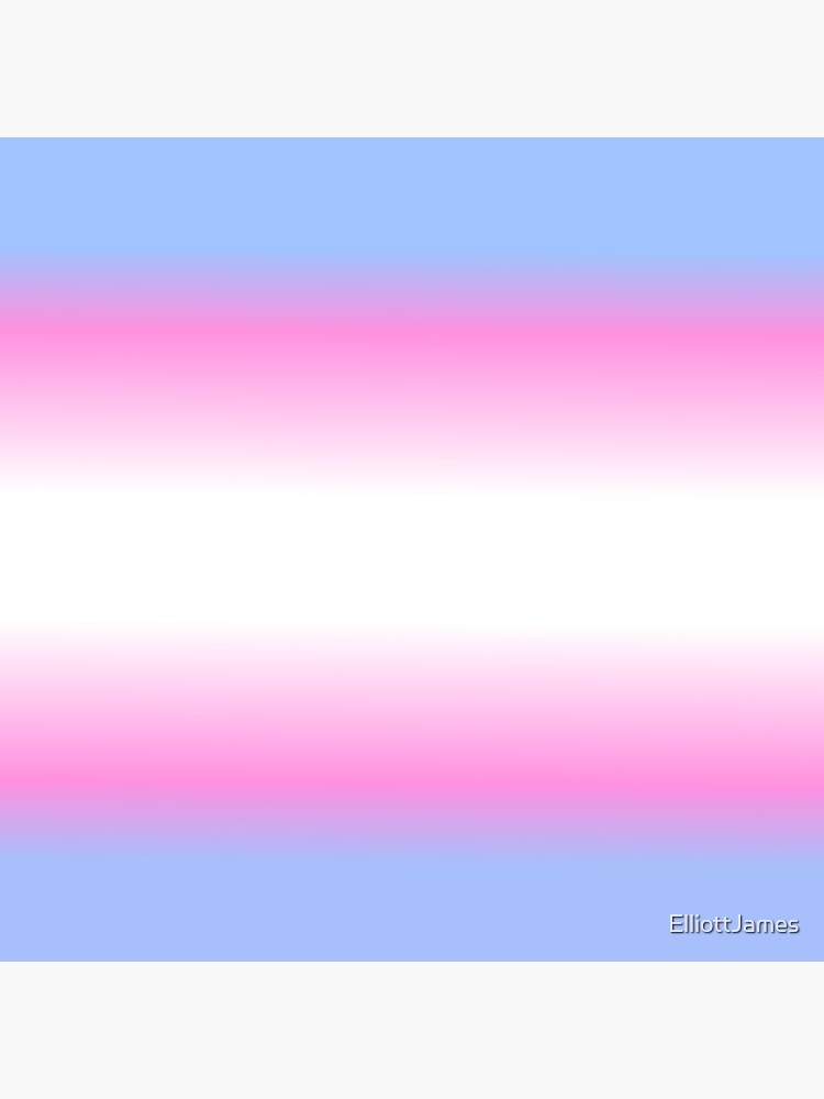 "Trans Pride Flag Gradient" Sticker for Sale by ElliottJames | Redbubble
