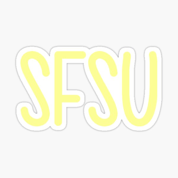 Sfsu Stickers | Redbubble