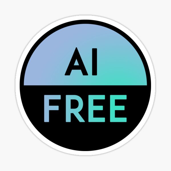 "AI " Sticker for Sale by FunnyGrief | Redbubble