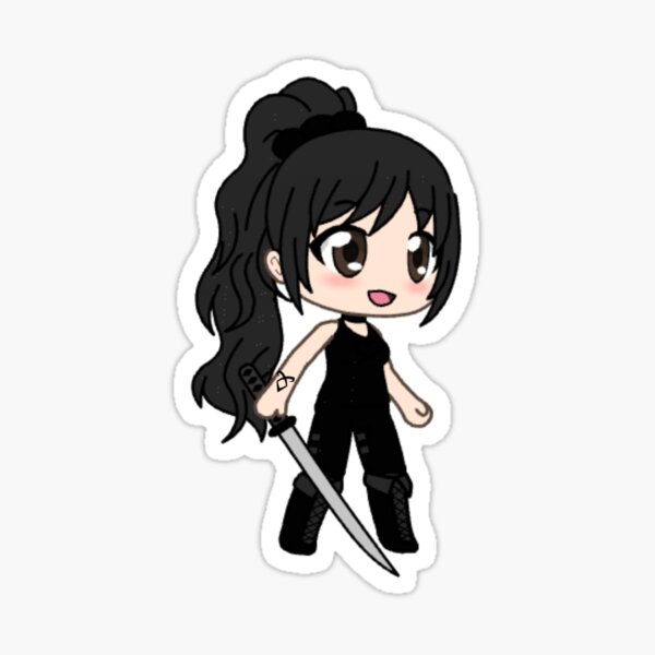 "Isabelle lightwood Chibi " Sticker for Sale by Thisgingerloves | Redbubble
