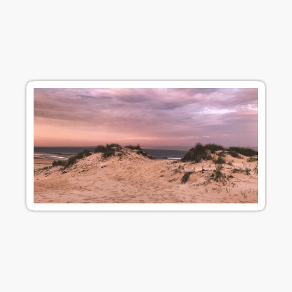 "Beach" Sticker for Sale by halliebuoteart | Redbubble