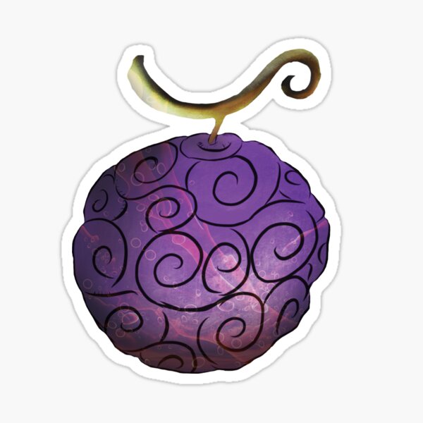 Devil Fruit Stickers | Redbubble