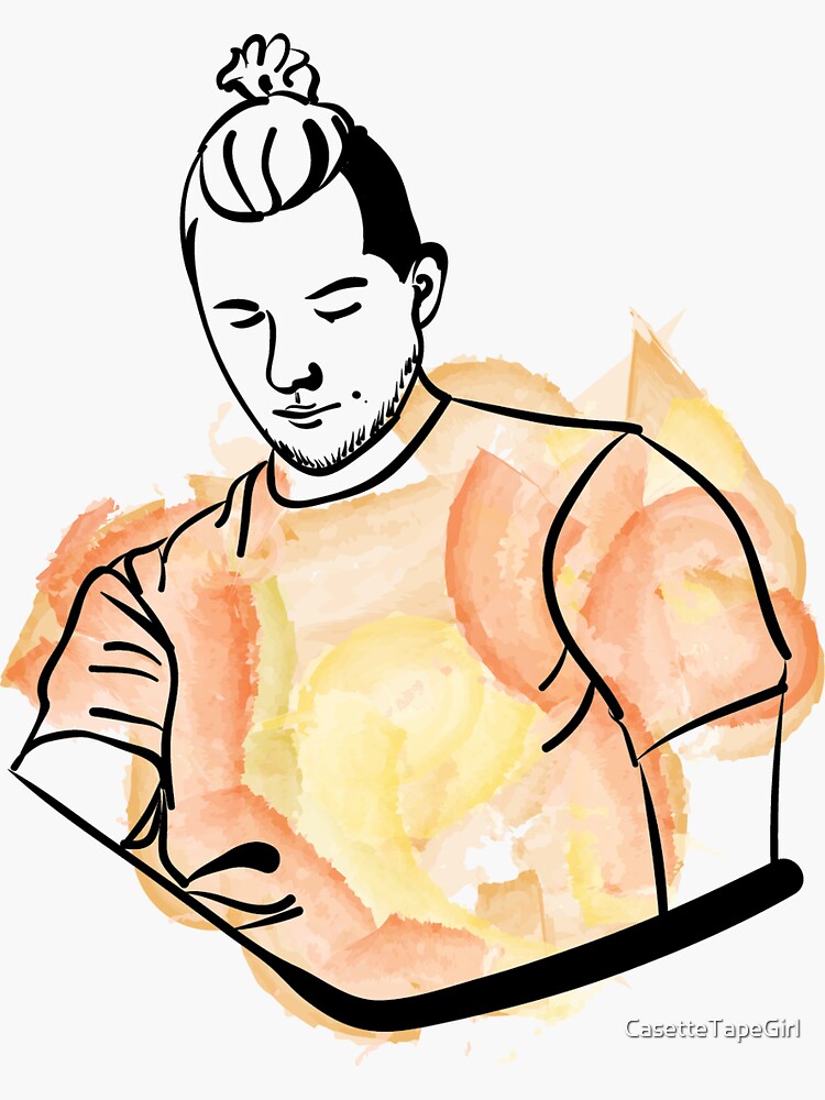 "Corey Scherer" Sticker for Sale by CasetteTapeGirl | Redbubble