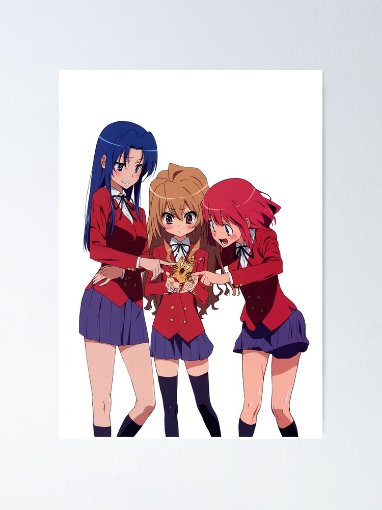 "ToraDora Girls" Poster for Sale by KokoroPopShop | Redbubble