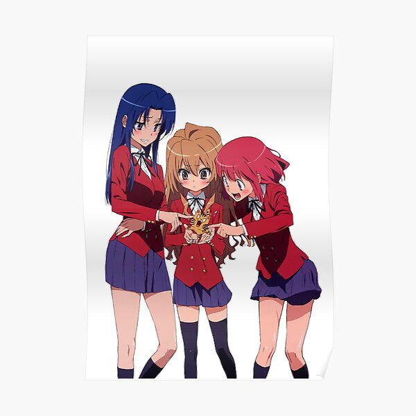 "ToraDora Girls" Poster for Sale by KokoroPopShop | Redbubble