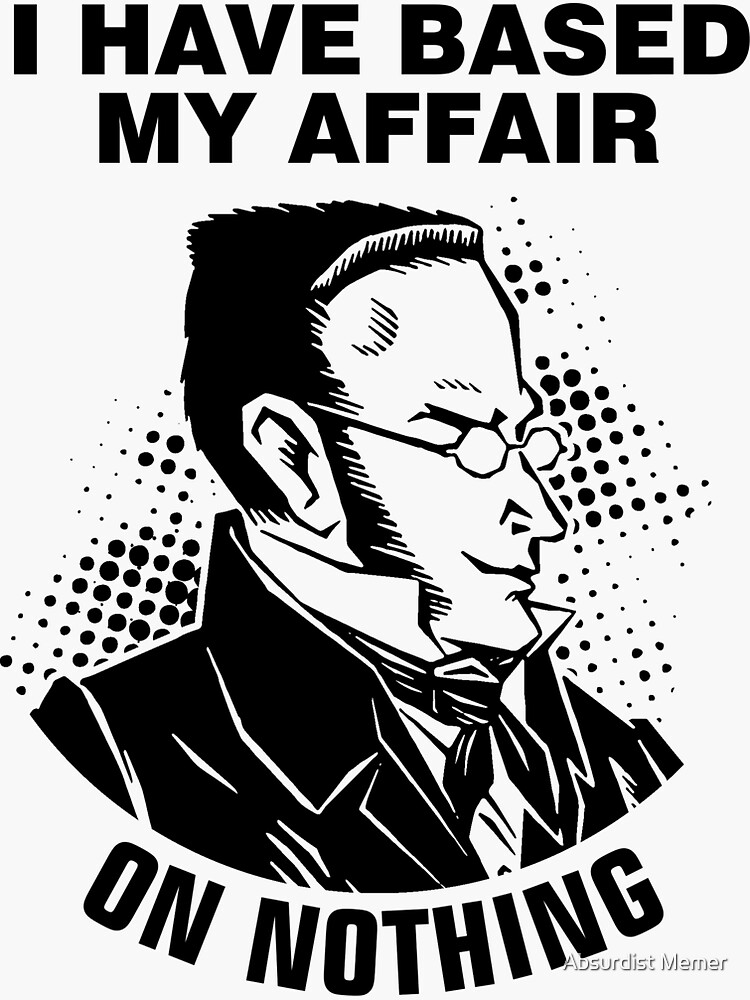 "Max Stirner" Sticker for Sale by AbsurdistMemer | Redbubble