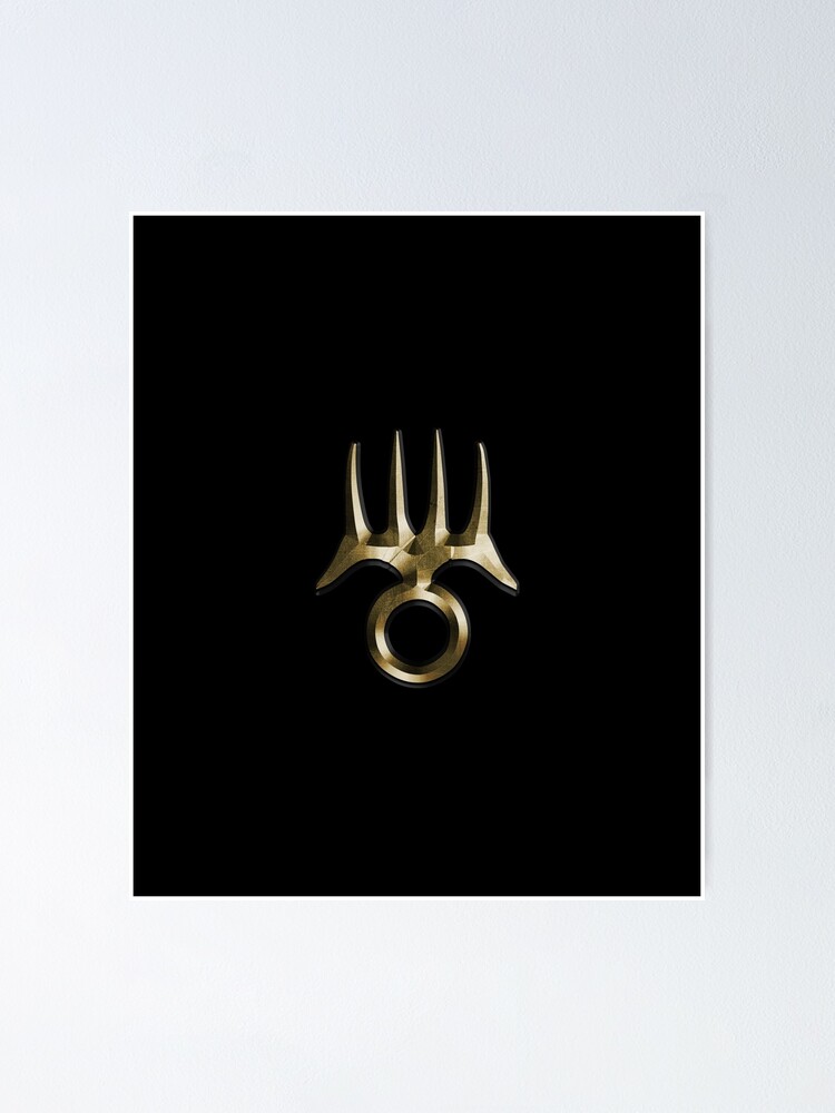 "Vecna Symbol" Poster for Sale by huckblade | Redbubble