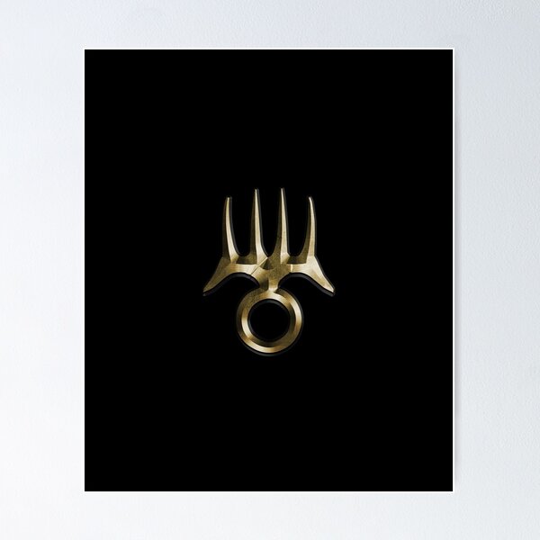 "Vecna Symbol" Poster for Sale by huckblade | Redbubble