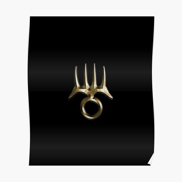 "Vecna Symbol" Poster for Sale by huckblade | Redbubble