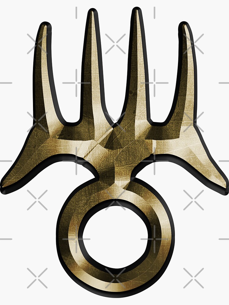 "Vecna Symbol" Sticker for Sale by huckblade | Redbubble