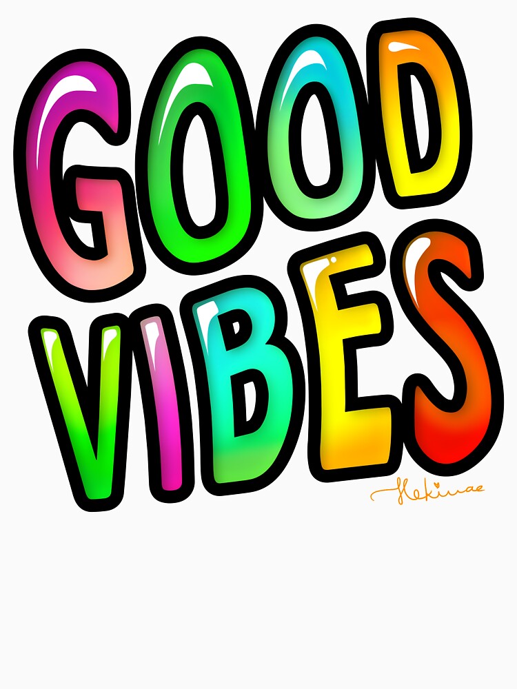 "Good Vibes" T-shirt for Sale by hekimae | Redbubble | twitch t-shirts ...