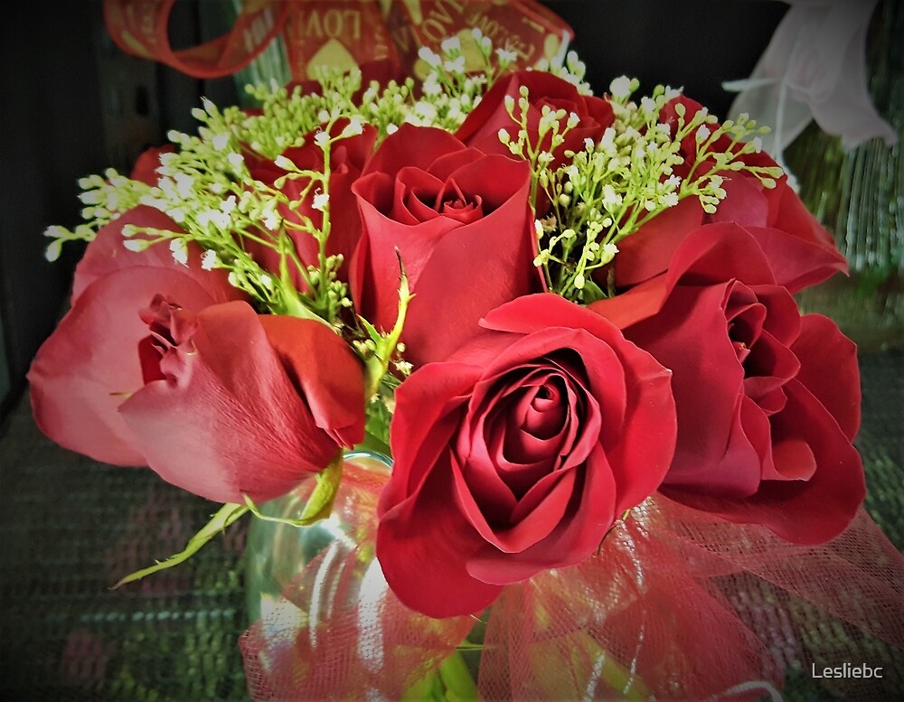 "Valentine Bouquet" by Lesliebc | Redbubble