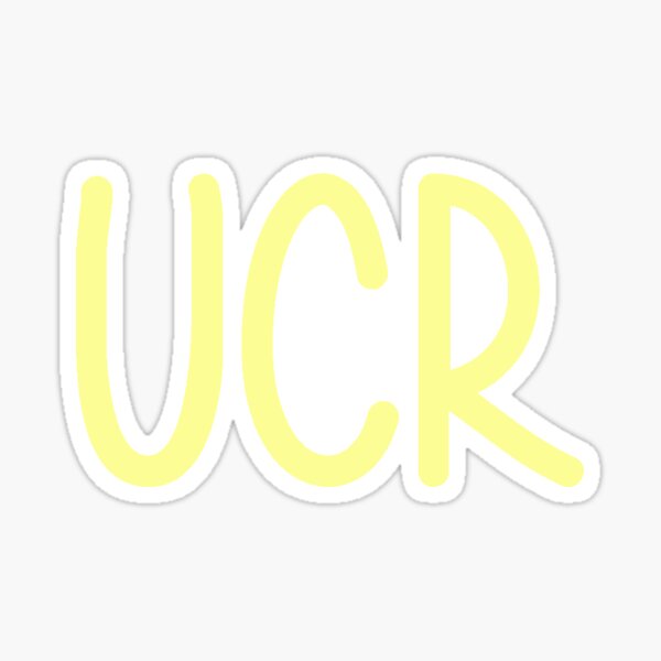 Ucr Stickers | Redbubble