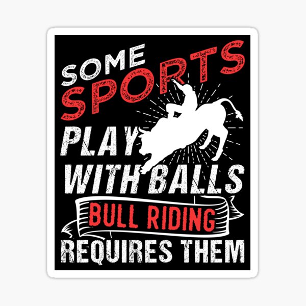 Bullrider Stickers | Redbubble