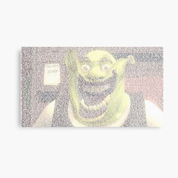"Shrek is Love in full Shrek Script" Metal Print for Sale by mmntmr ...