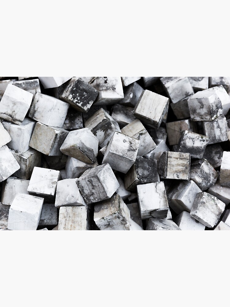 "Textural Special - Perfect Cube Block Assortment" Sticker for Sale by ...