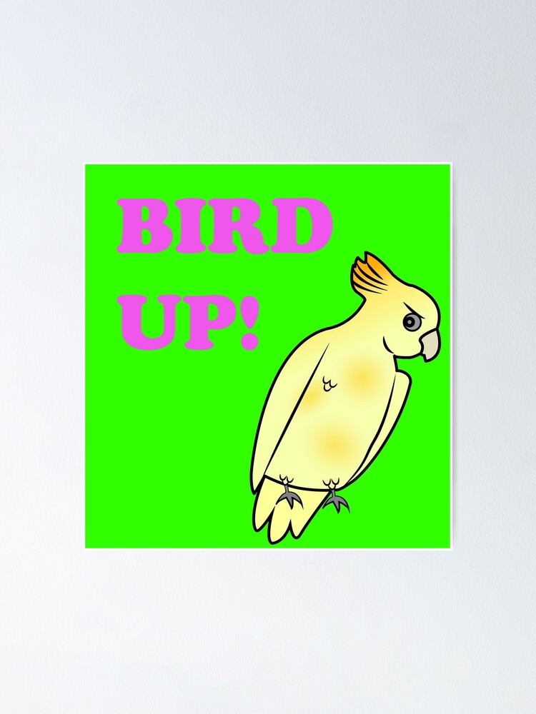 "Bird UP" Poster by MarcoD | Redbubble