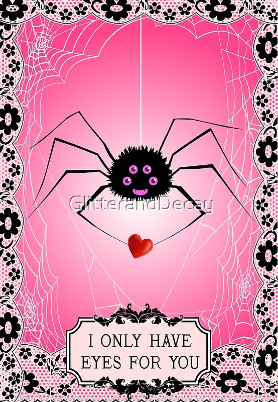 "I only have eyes for you - Valentine's Day Card" by GlitterandDecay ...