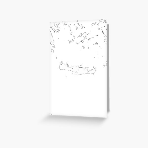 "Crete map poster print wall art, Greece gift printable, Home and ...